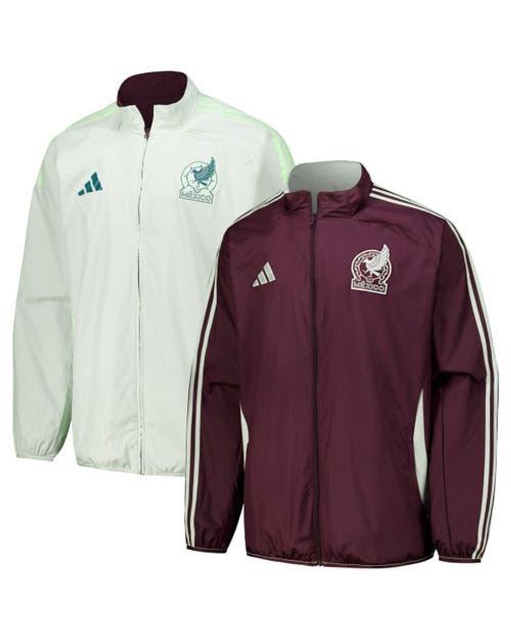 adidas Mexico National Team 2024 Reversible Anthem Full-Zip Jacket in ...