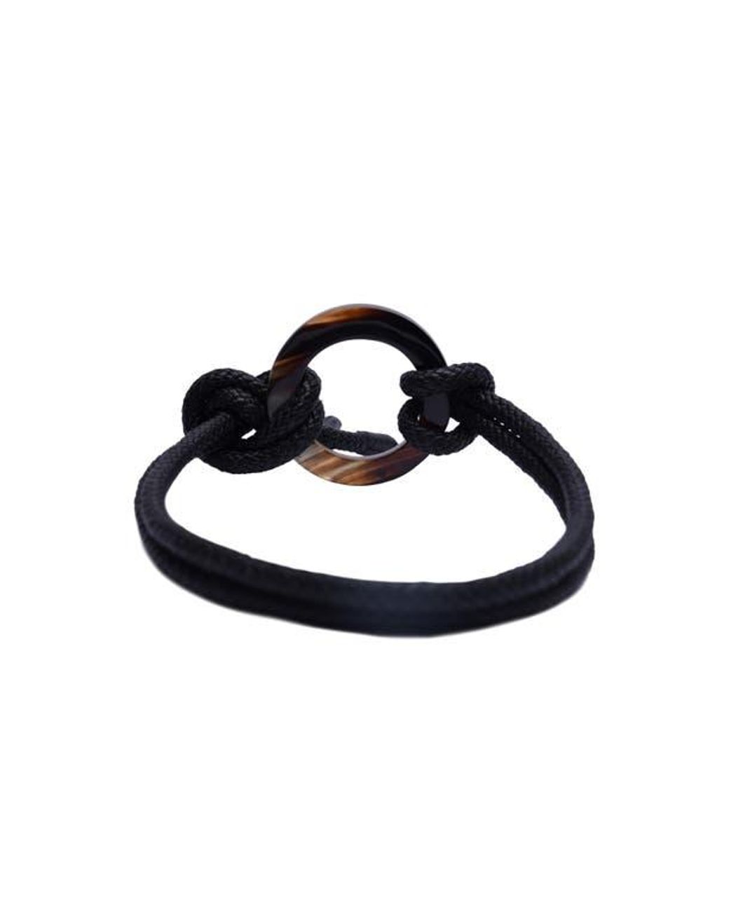 Adriana Castro Le Knot Leather Belt in Black | Lyst