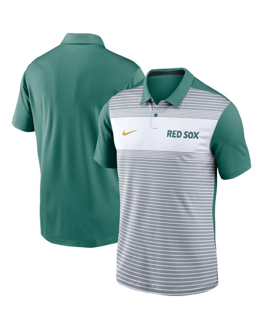 Nike Boston Sox 2025 City Connect Fashion Legacy Icon Vapor Performance Polo in Green for Men | Lyst