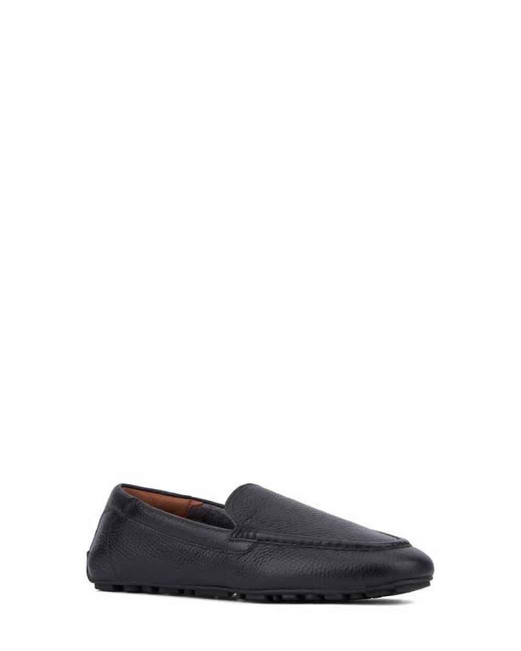 Aquatalia Qaitlin Moc Toe Weatherproof Slip-On Shoe in Blue | Lyst