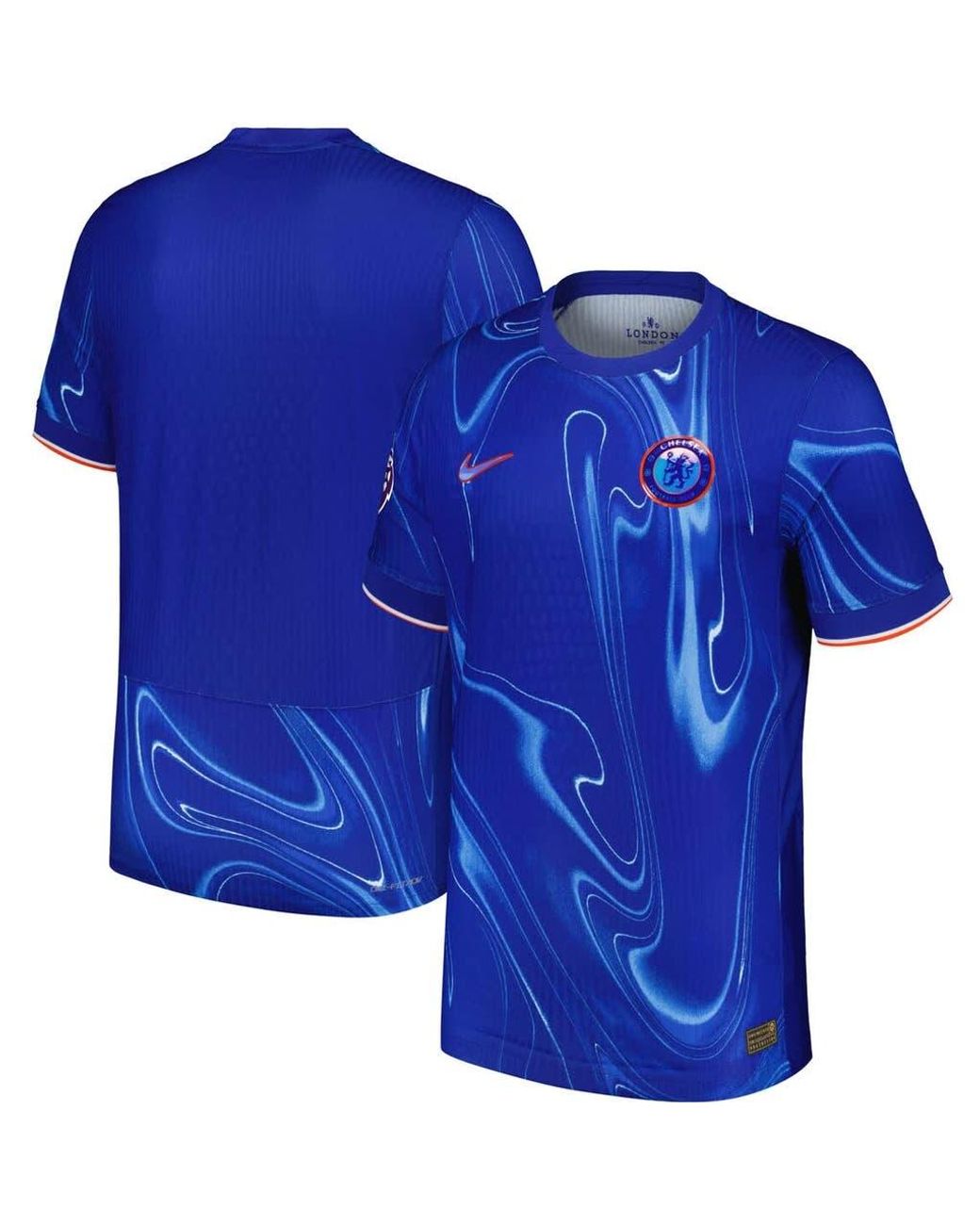Nike Chelsea 2024/25 Home Authentic Patch Jersey in Blue for Men | Lyst