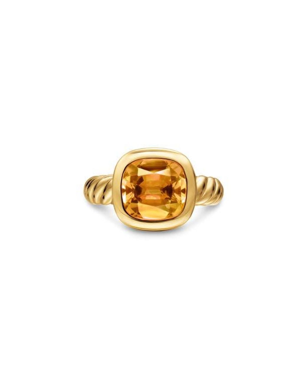 David Yurman Dy Mercer Stone Ring in Metallic | Lyst