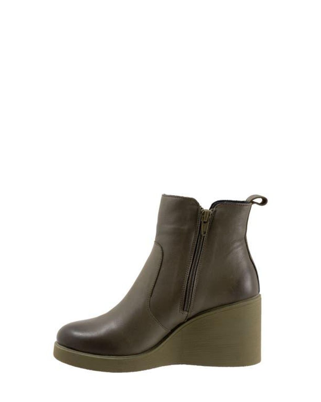 Bueno Olive Bootie