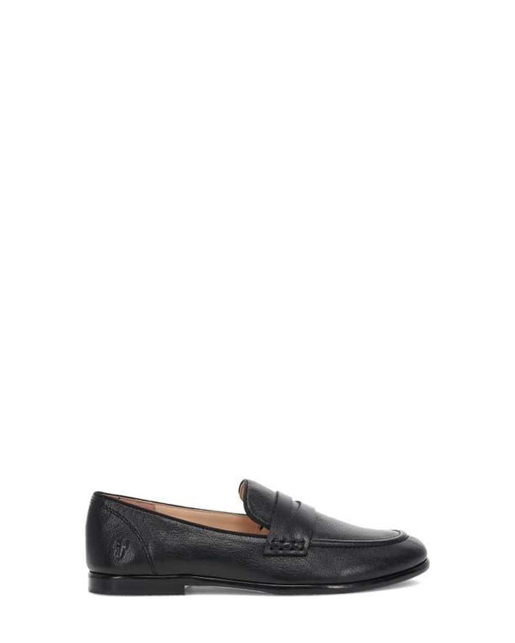 Frye Faith Penny Loafer in Black | Lyst