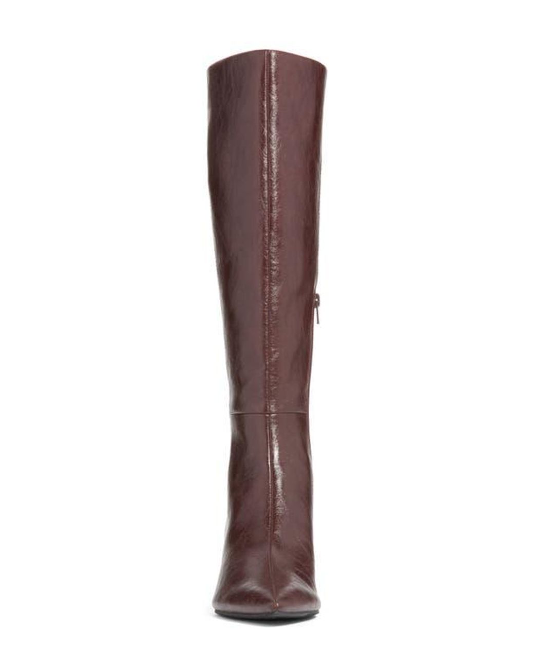 Open Edit Elara Pointed Toe Knee High Boot in Brown | Lyst