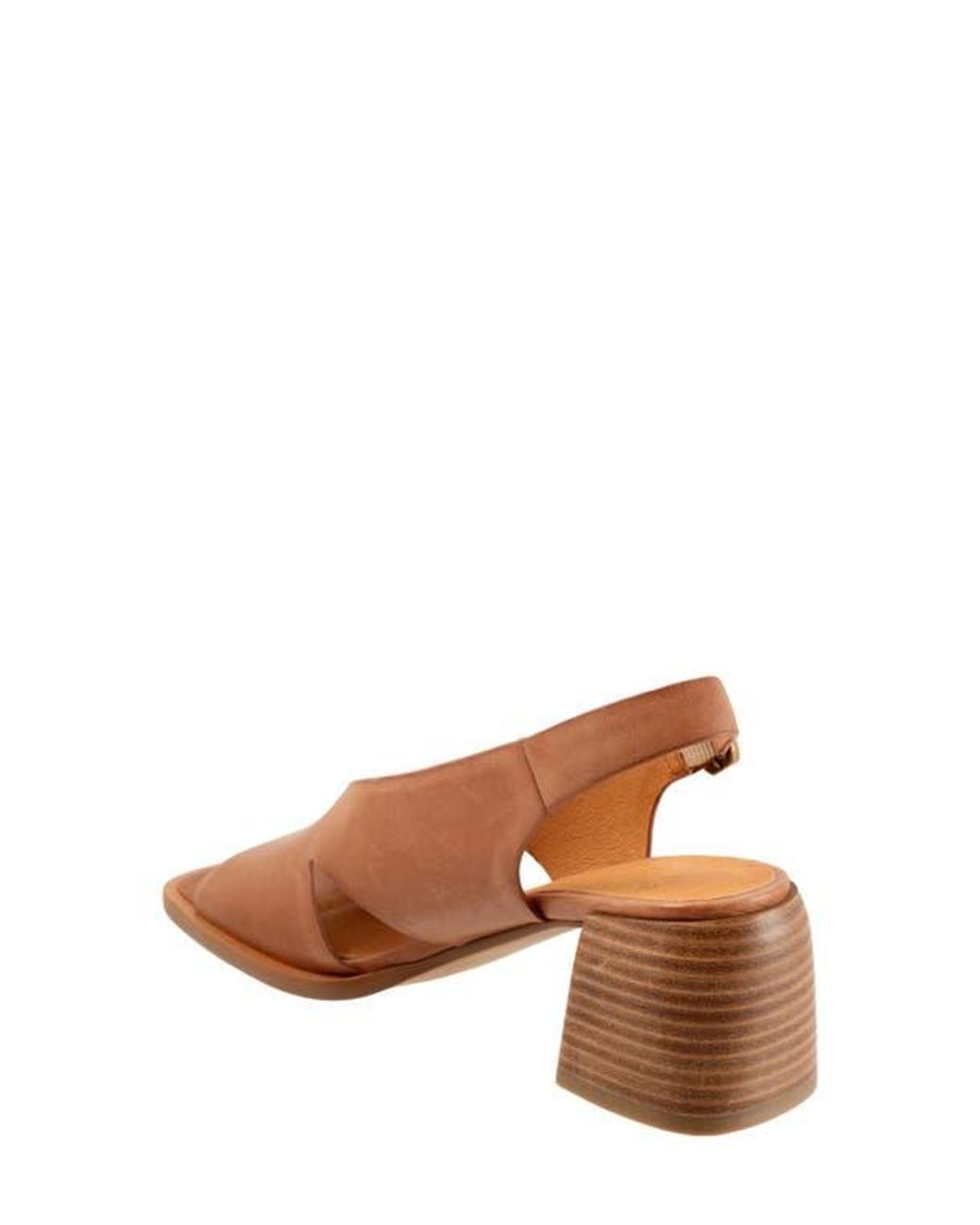 EOS FOOTWEAR Isadora Slingback Sandal in Brown | Lyst