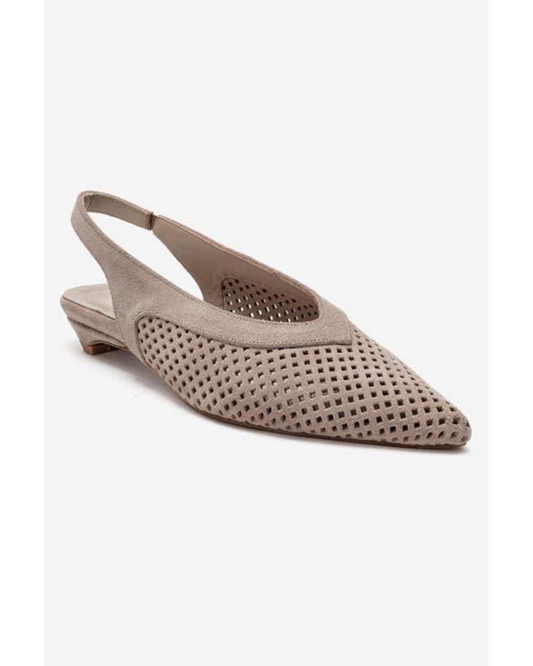 Forever & Always Shoes Lieve Leather Slingback Pump | Lyst