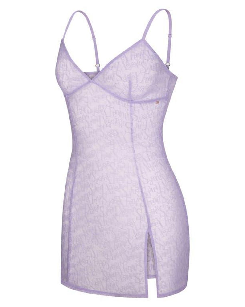 Savage x Fenty Signature Script Slip in Purple | Lyst