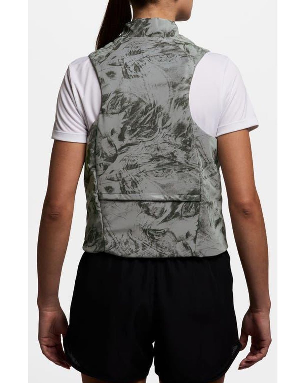 Nike Therma-Fit Adv Reflective Running Vest in Gray | Lyst