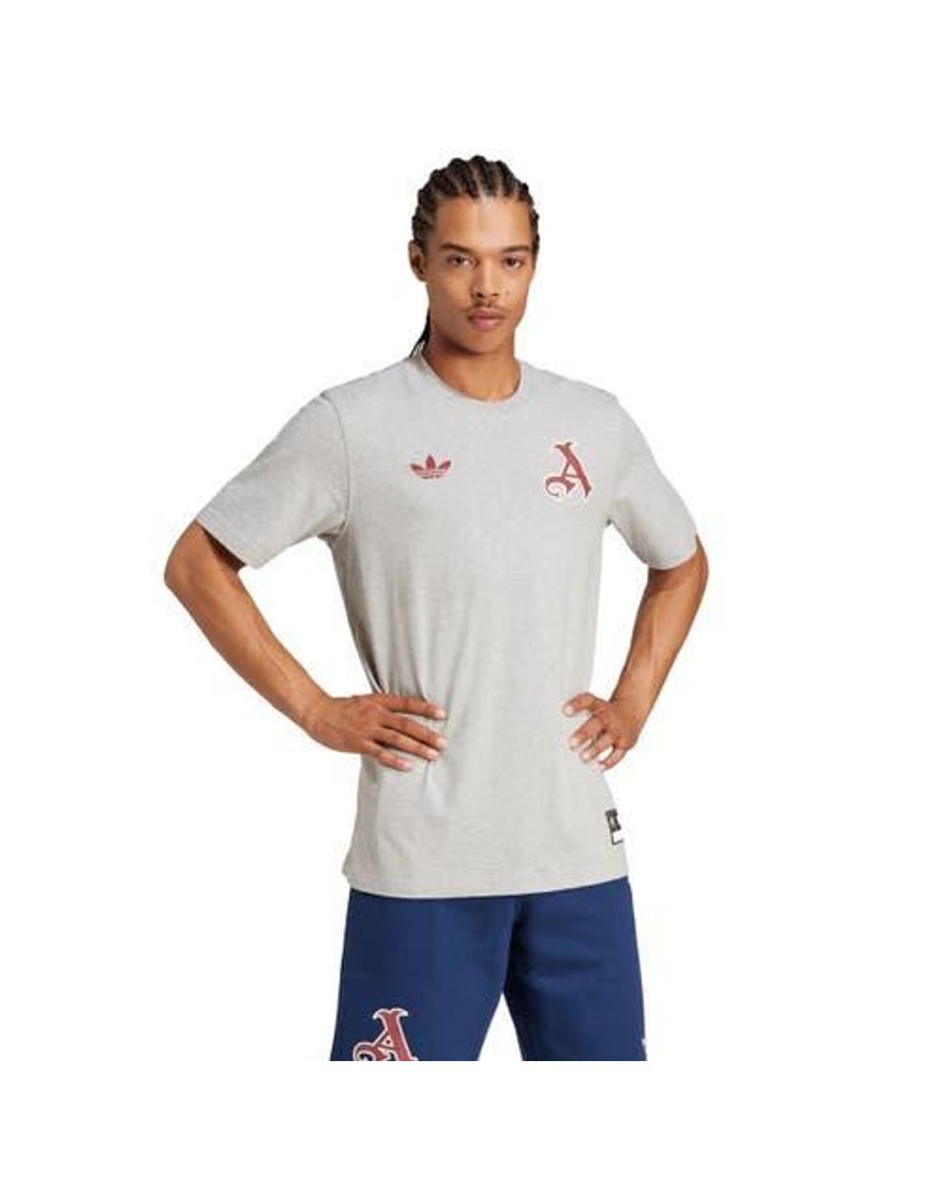 adidas Arsenal Varsity Pack T-Shirt in White for Men | Lyst