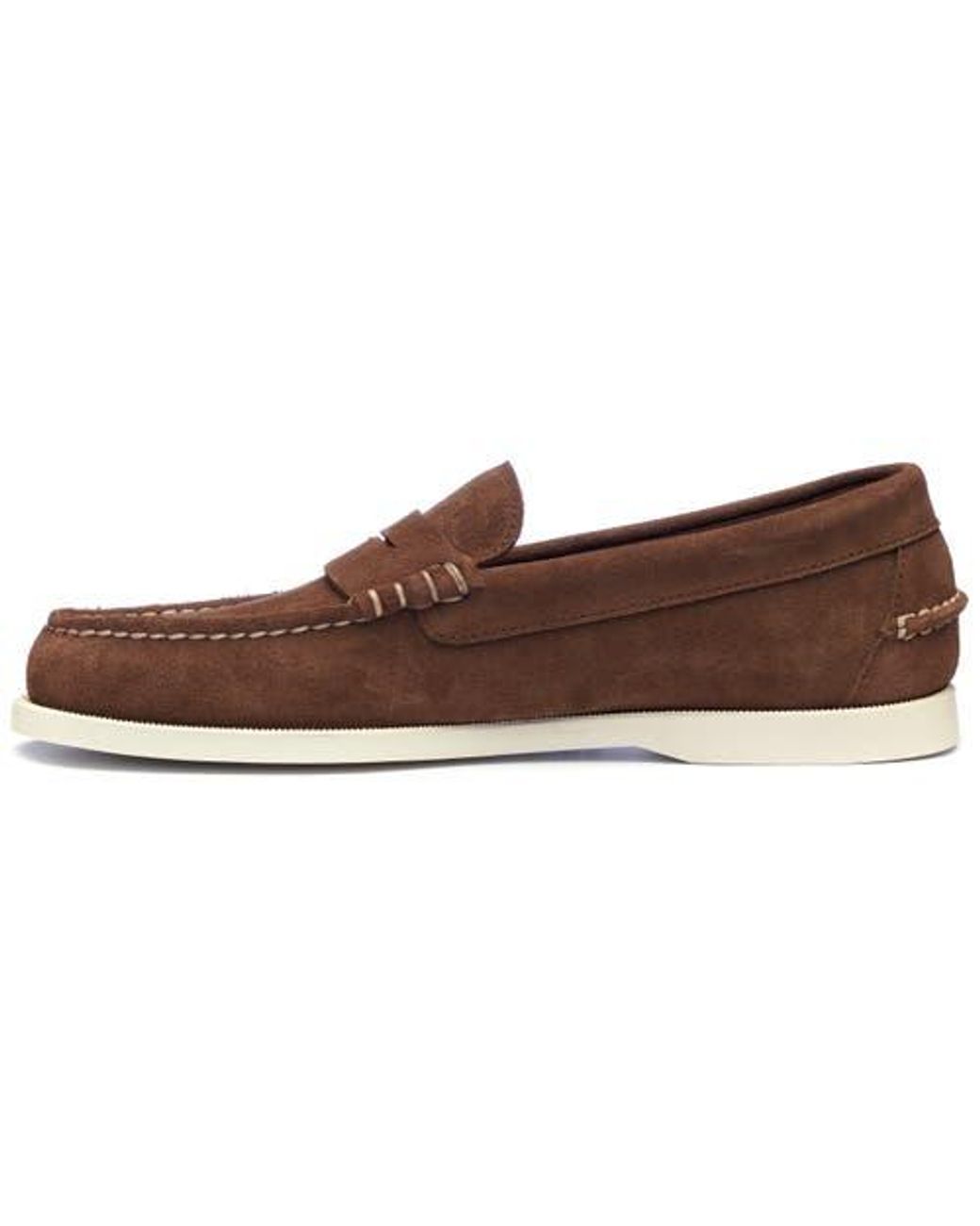 Sebago Dan Roughout Boat Shoes in Brown for Men | Lyst