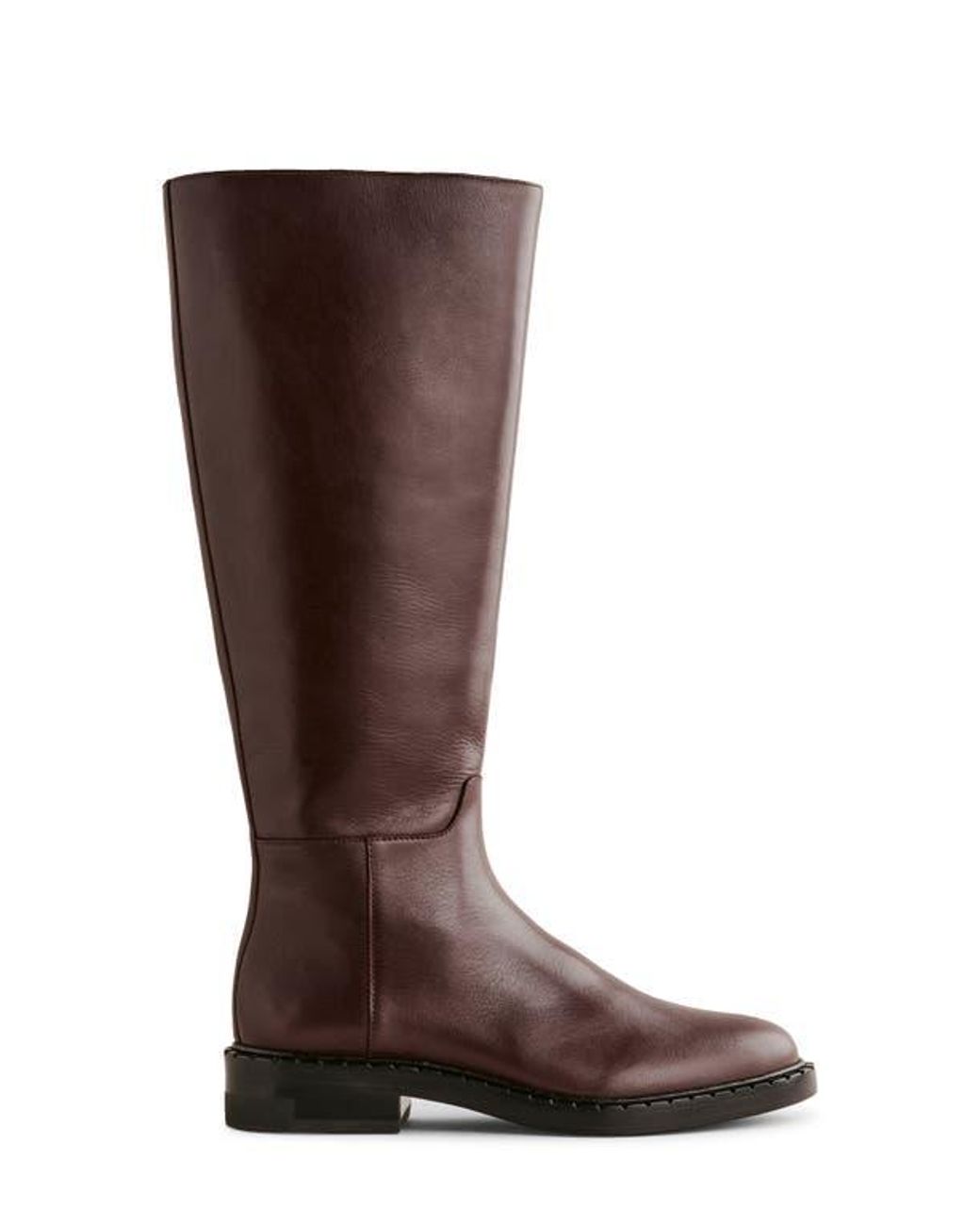 Reformation Nancy Knee High Boot in Brown | Lyst