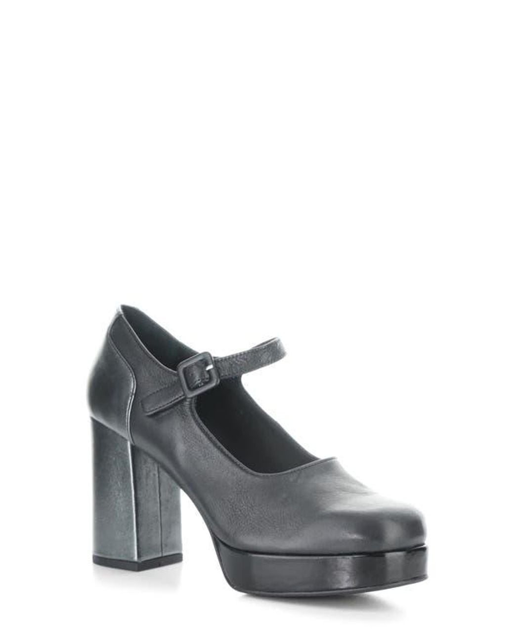 Fly London Eril Platform Pump in Gray | Lyst
