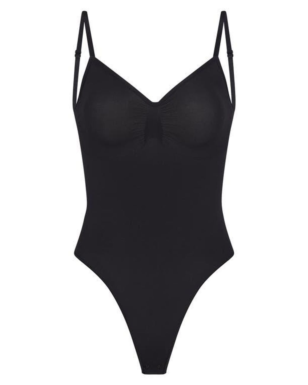 Seamless Sculpt Low Back Thong Bodysuit