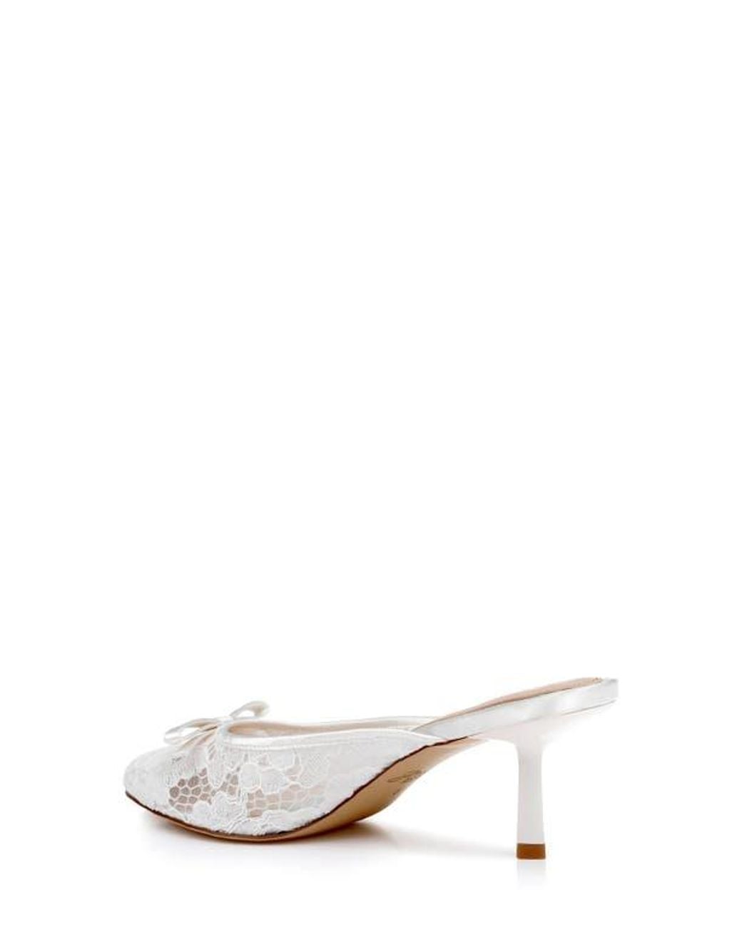 Badgley Mischka Elliot Mule in White | Lyst