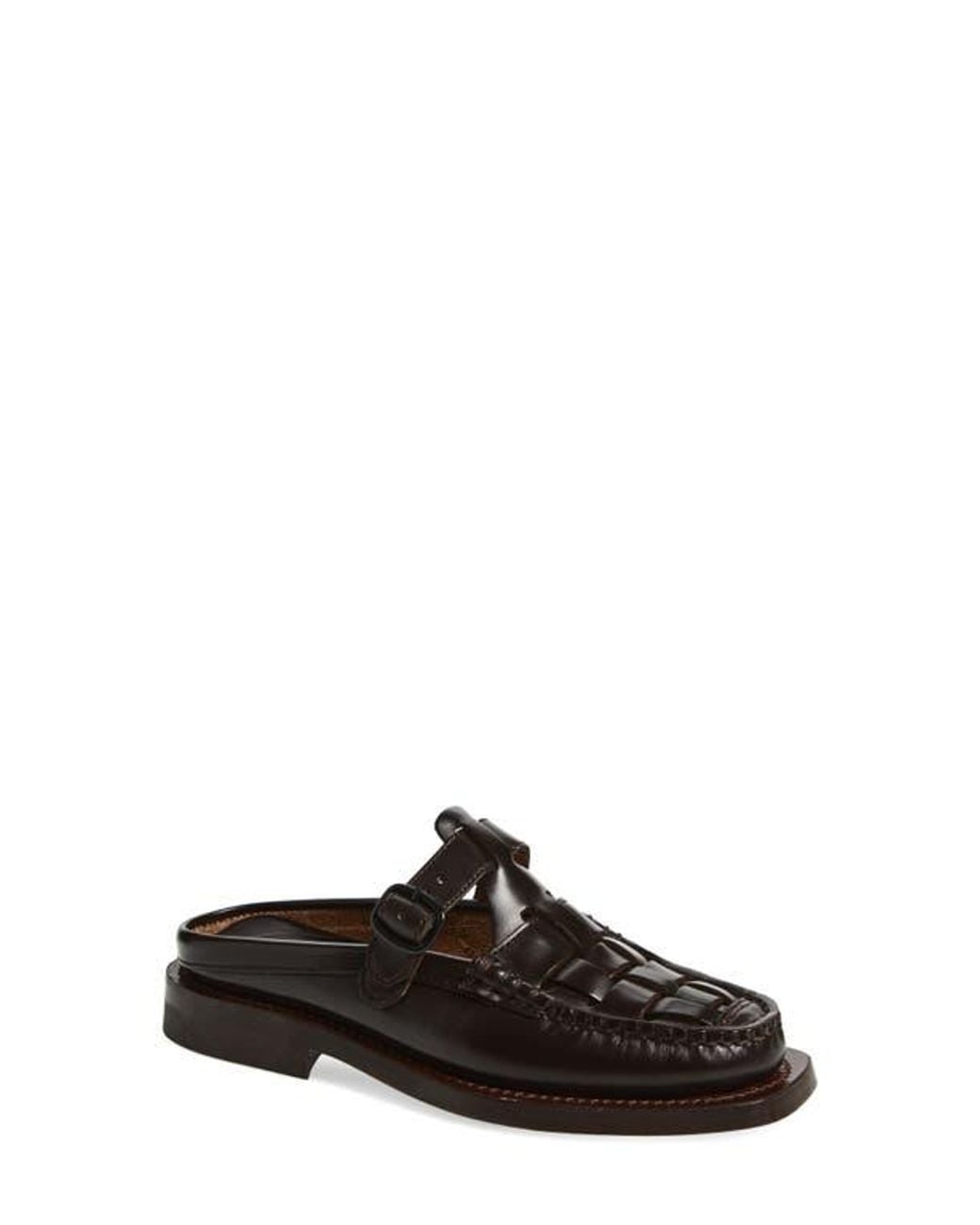 Hereu Bonell Woven Mule in Black | Lyst