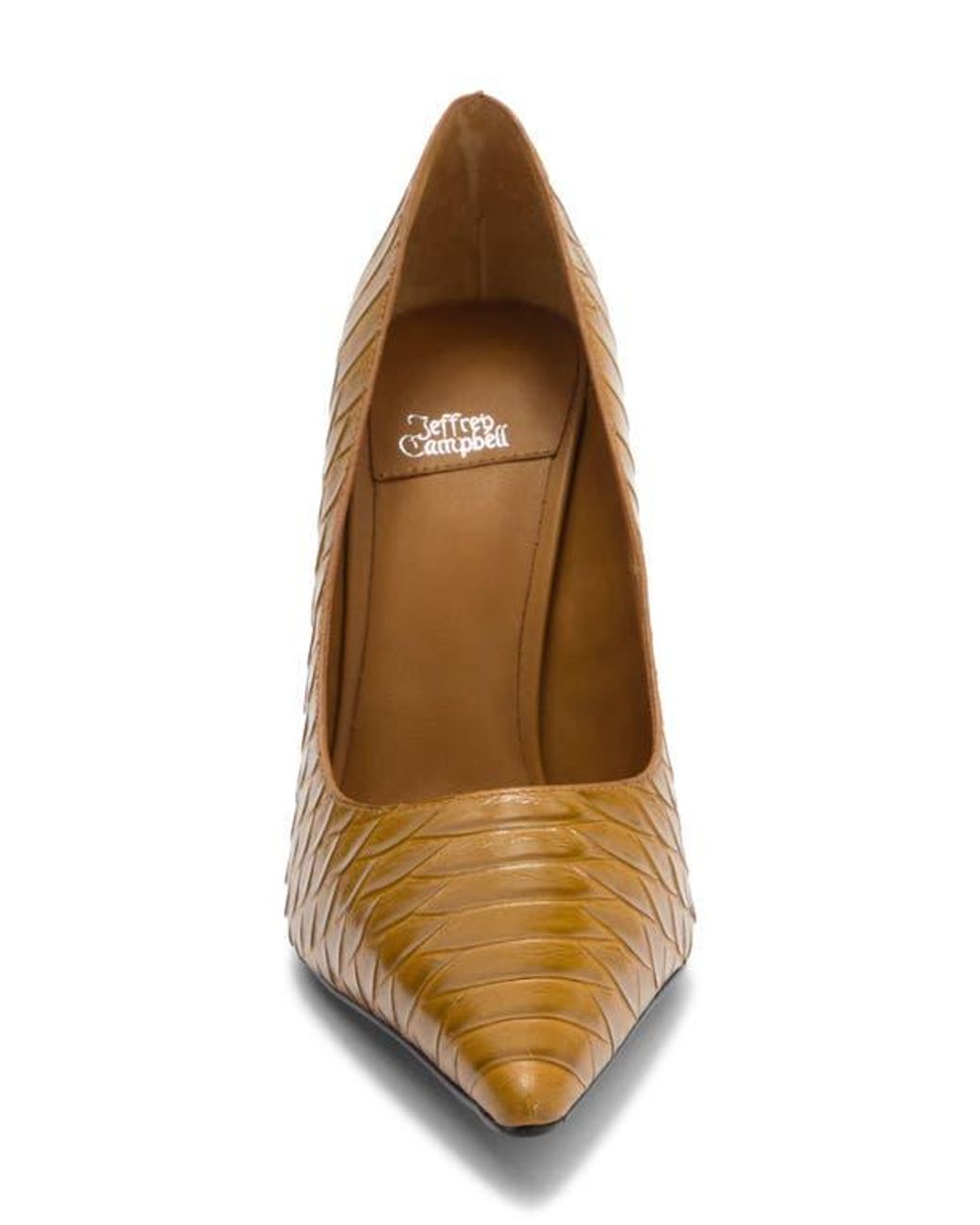Jeffrey Campbell Good Luck Pump in Brown | Lyst