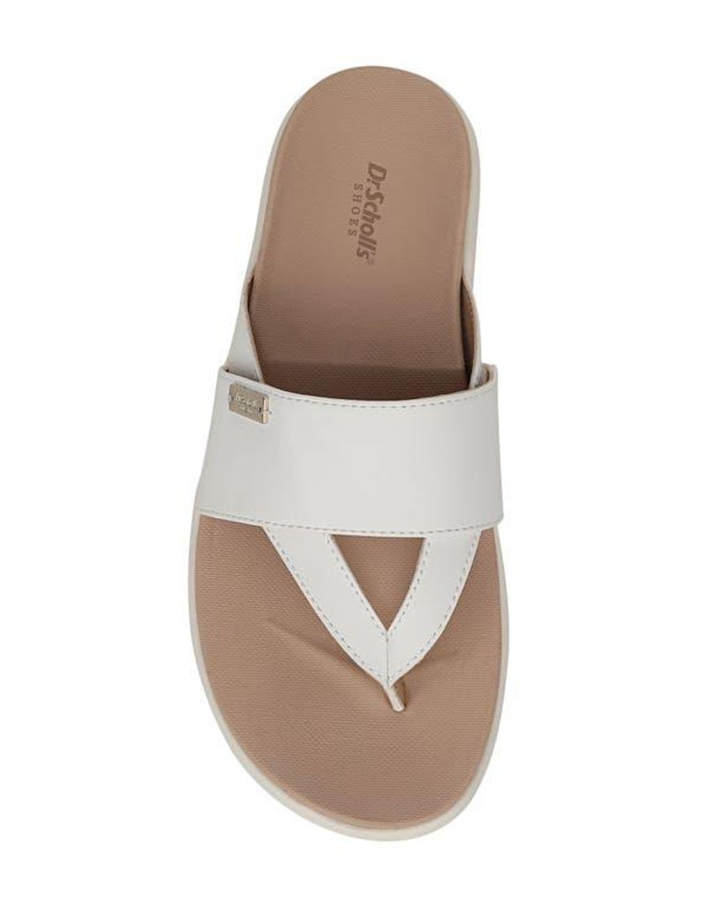 Dr. Scholls All Day Flip Flop in White | Lyst