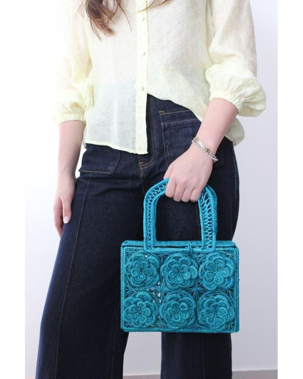 Amazónica Ninka Handbag in Blue | Lyst