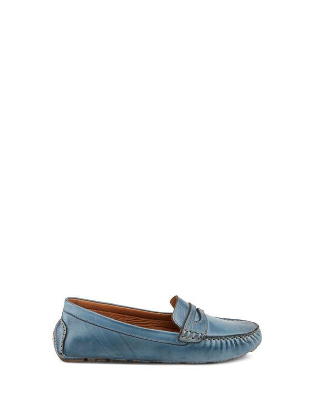 Spring Step Audette Penny Loafer in Blue | Lyst