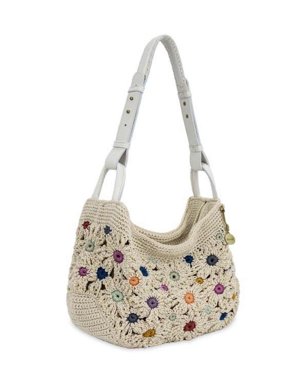 The Sak Los Feliz Hobo Leather Bag in Gray | Lyst