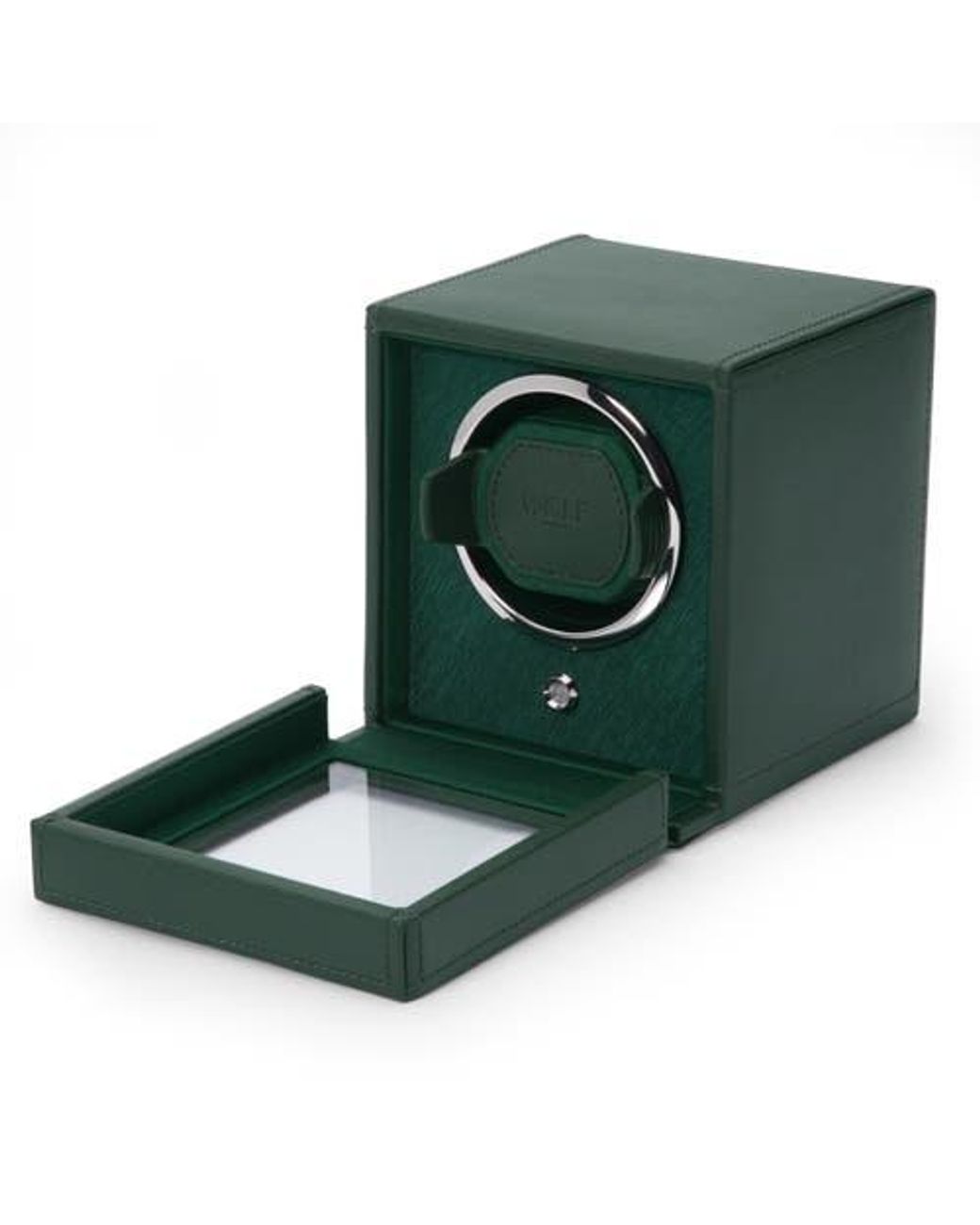 Wolf Cub Single Watch Winder With Cover in Green for Men | Lyst