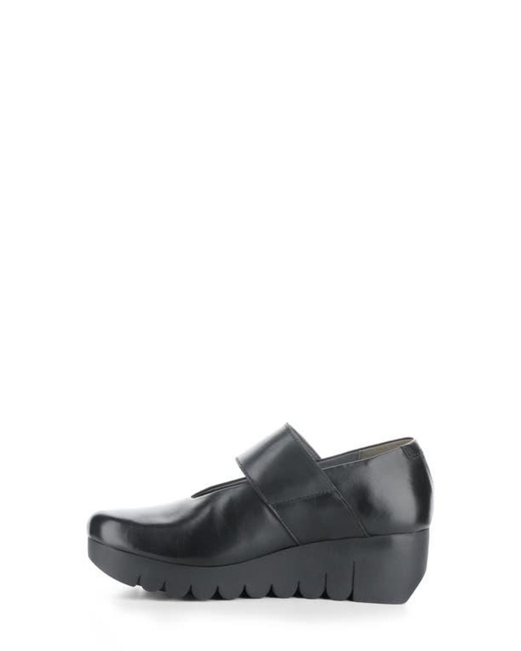 Fly London Vari Mary Jane Platform Wedge Pump in Black | Lyst