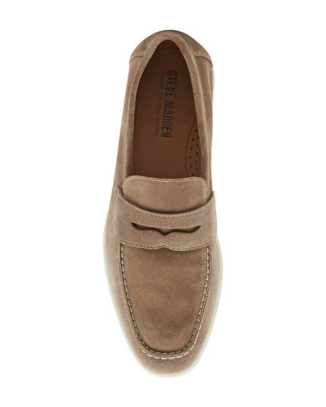 Steve Madden Laguna Penny Loafer in Natural for Men | Lyst