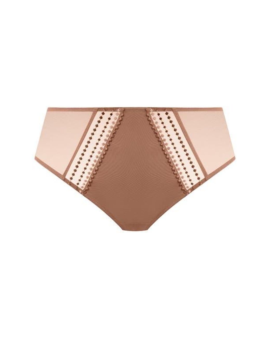 Elomi Matilda Full Figure Embellished Briefs in Natural | Lyst