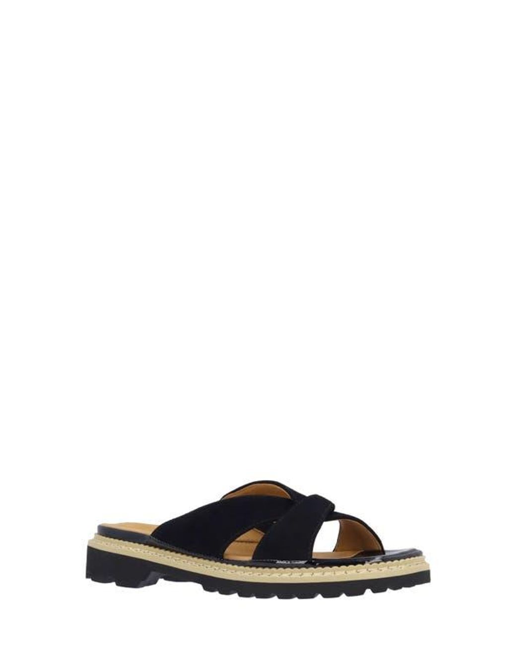 L'amour Des Pieds Deryn Slide Sandal in Black | Lyst