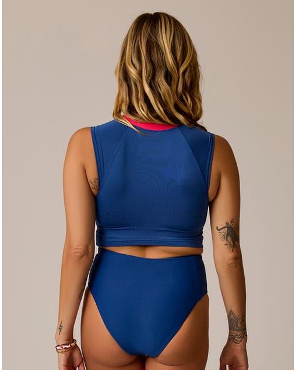 Carve Designs Shoreline Top Dd Cup in Blue | Lyst