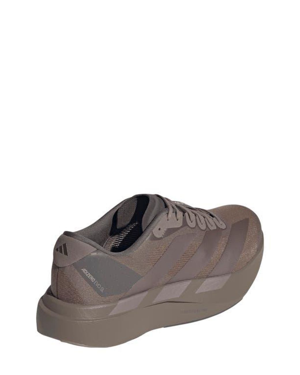 adidas Adizero Evo Sl Running Shoe in Brown for Men | Lyst