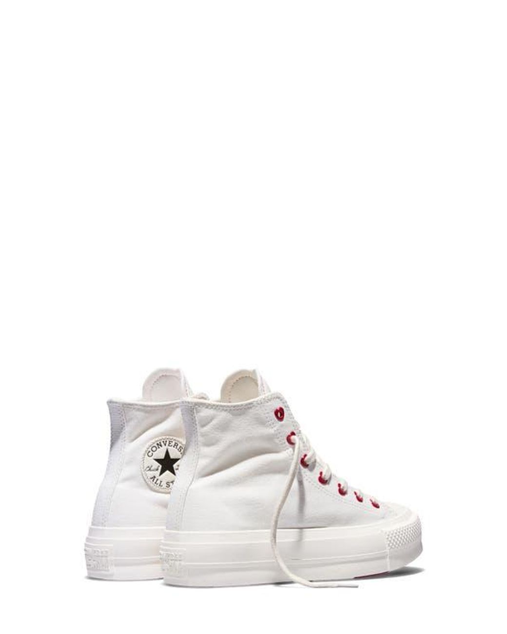 Converse Chuck Taylor All Star Lift Oxford Sneaker in White | Lyst