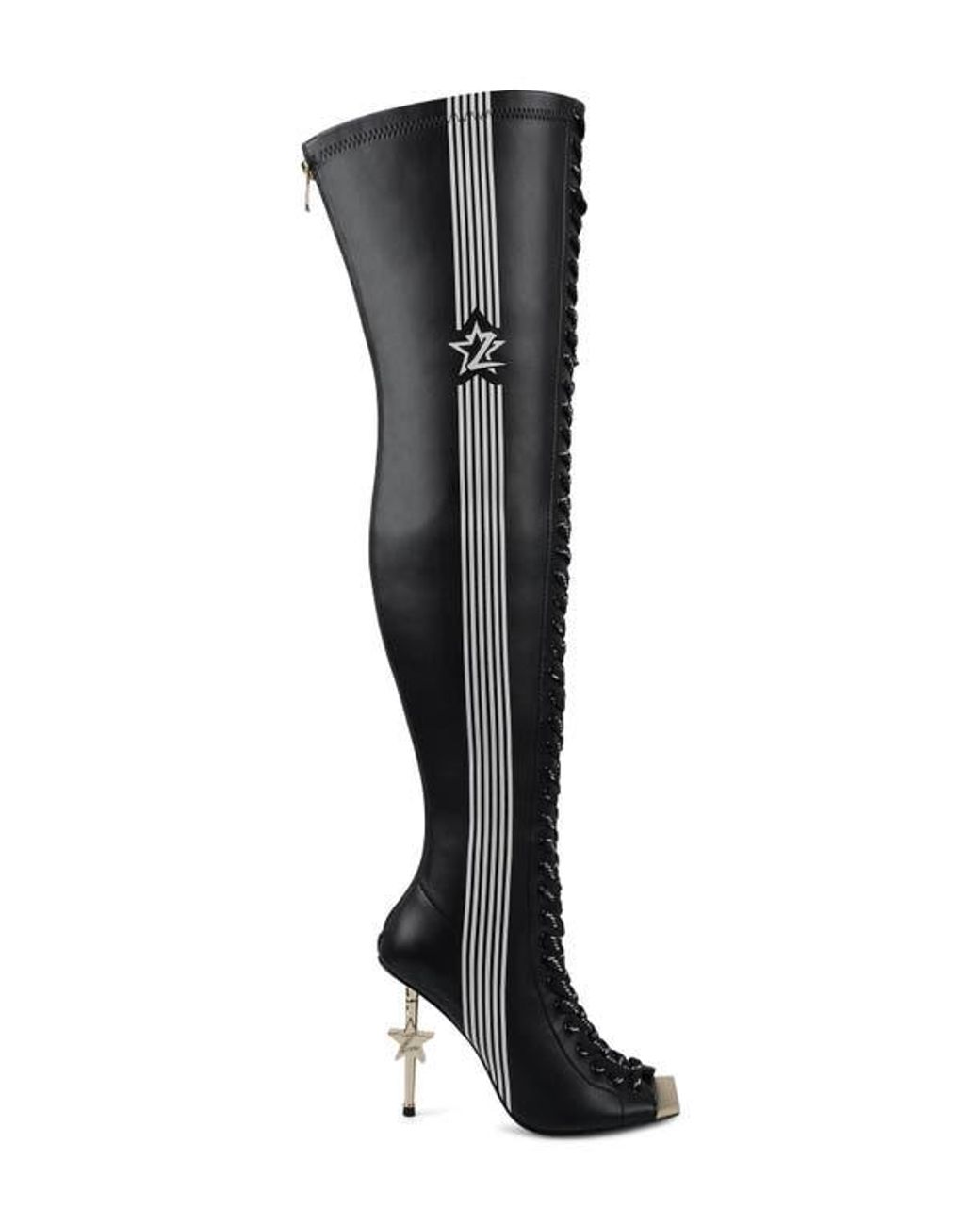 Zigi Champ Over The Knee Boot in Black | Lyst