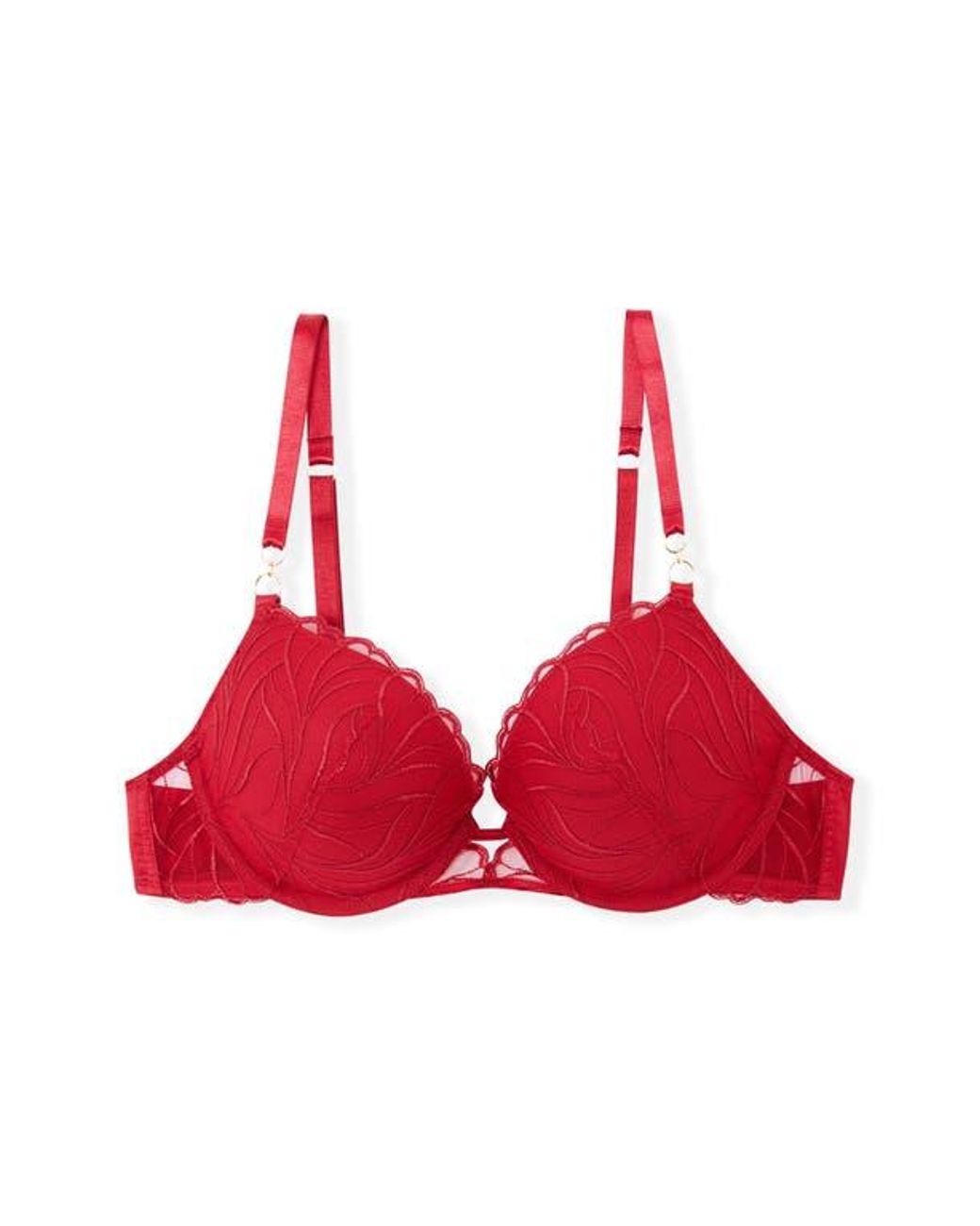 Etam Envolee N°9 Underwire Bra in Red | Lyst