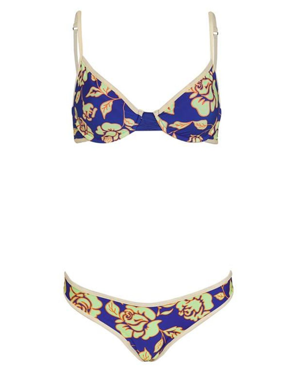 Maaji Cobalt Iconic Reversible Bikini Bottoms in Blue | Lyst