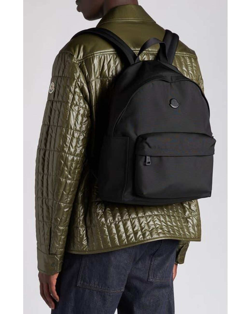 Moncler Pierrick Backpack in Black for Men | Lyst
