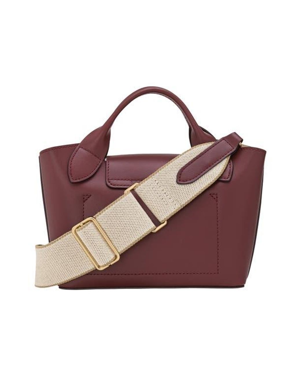 Longchamp Extra Small Épure Timeless Leather Crossbody Bag in Purple | Lyst