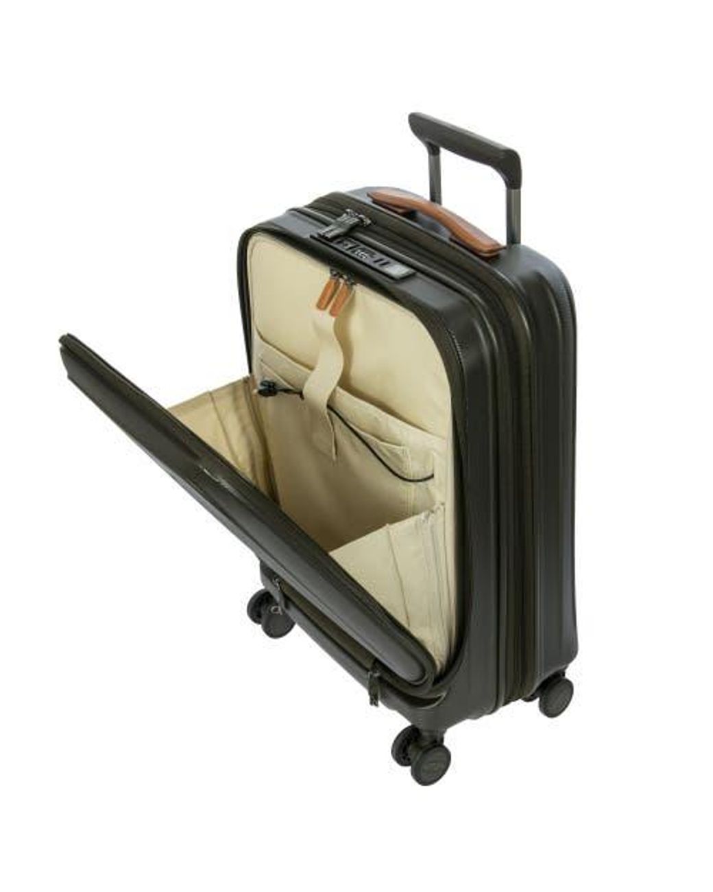 Bric's Taormina 21 Carry-On Expandable Spinner With Pocket in Black | Lyst