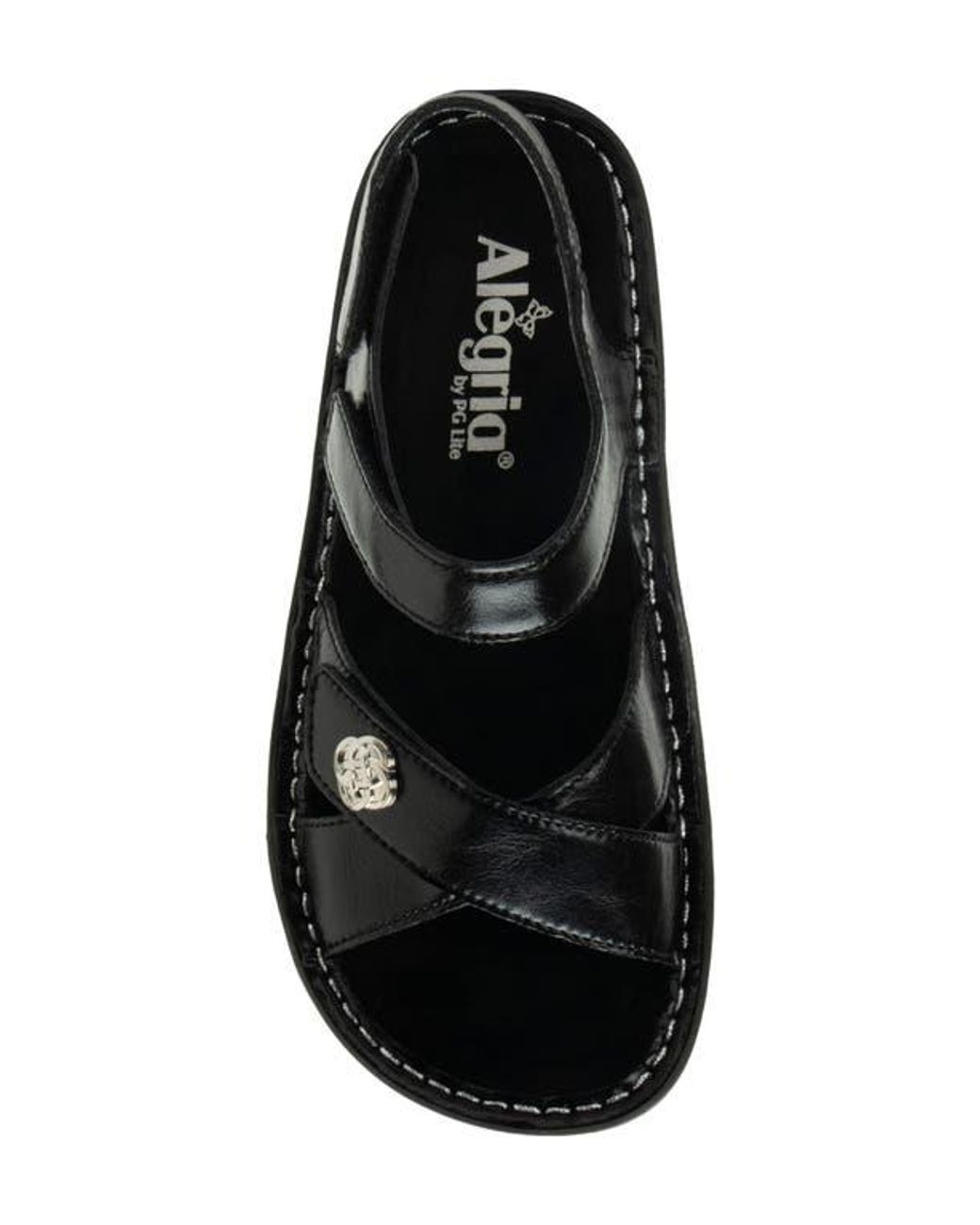 Alegria By Pg Lite Kelsi Sandal in Black | Lyst