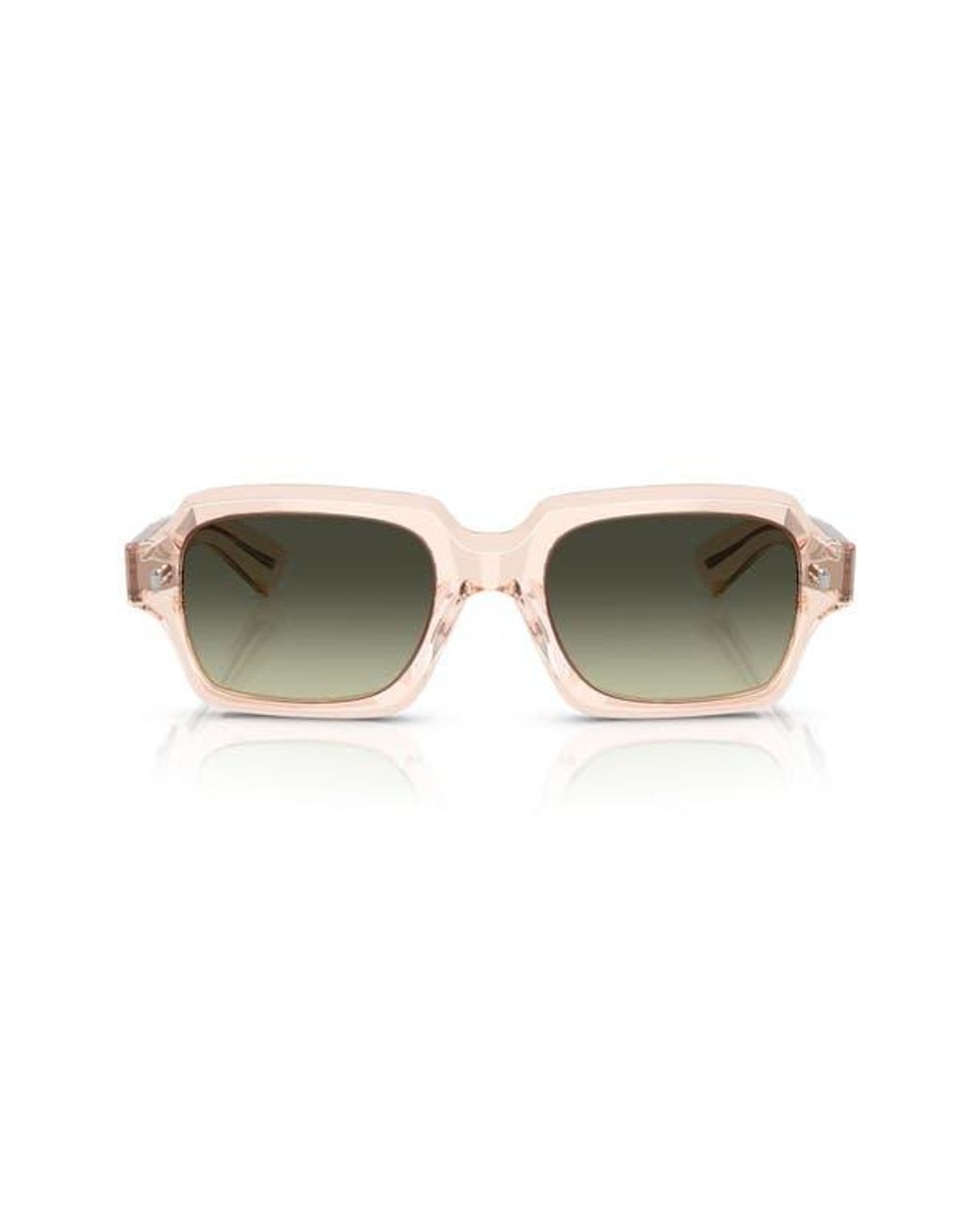Oliver Peoples Devaney 53Mm Rectangular Sunglasses | Lyst