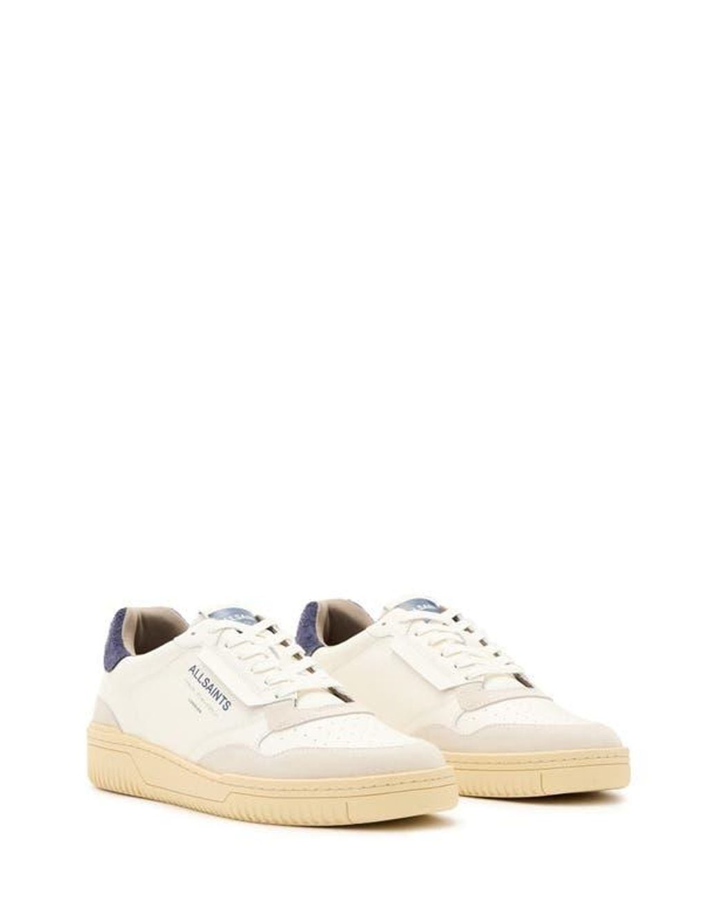 AllSaints Regan Low Top Sneaker in White for Men | Lyst