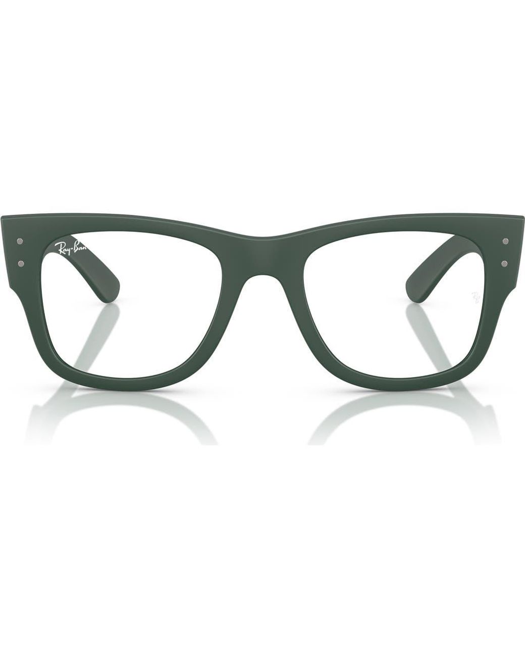 Ray-Ban Mega Wayfarer Liteforce 50Mm Rectangular Optical Glasses in ...