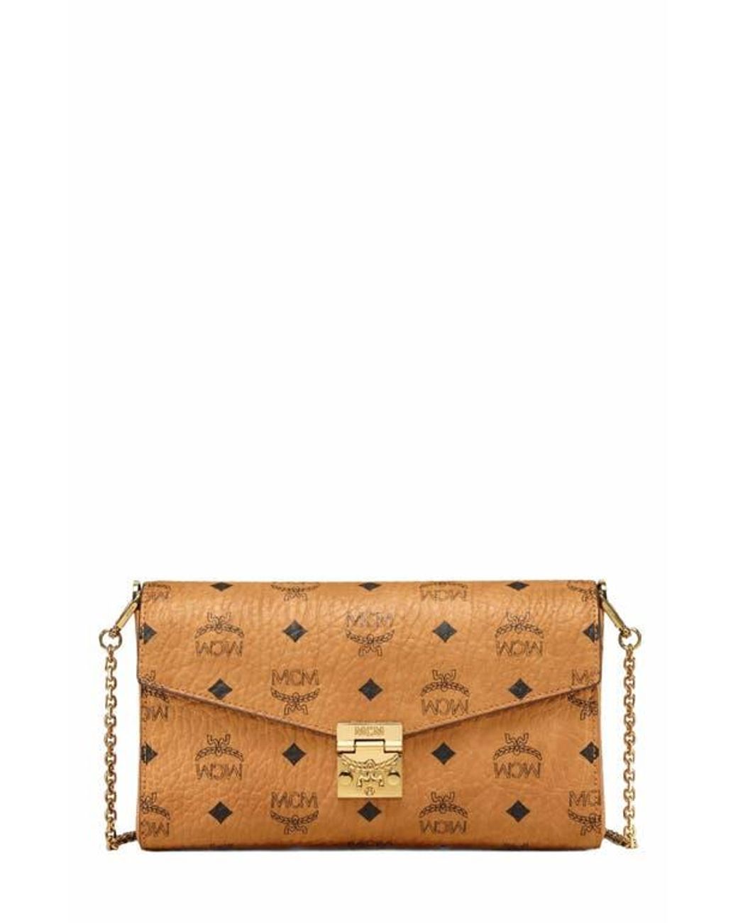 MCM Tracy Crossbody in White | Lyst