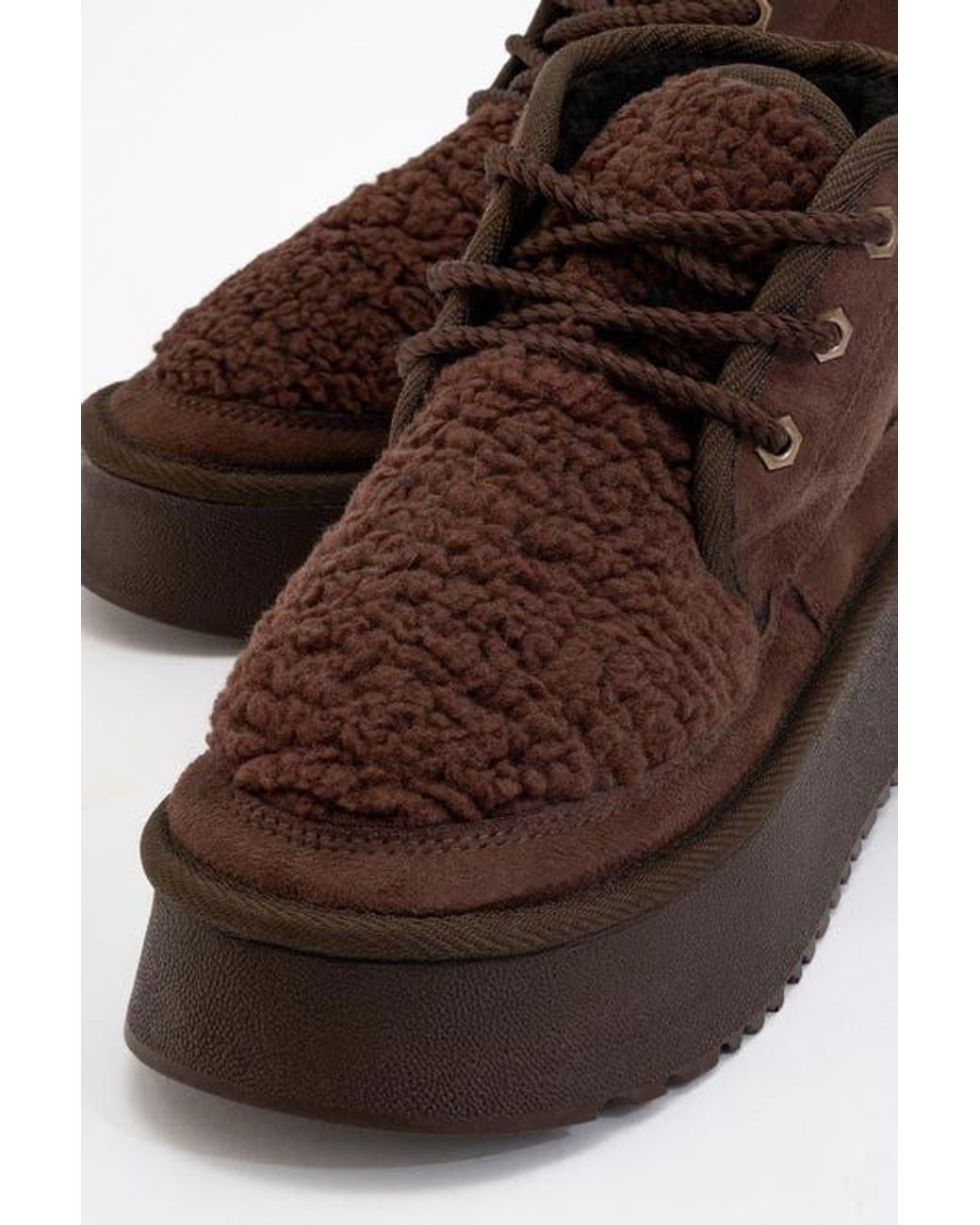 Prologue Shoes Tyson Lace Up Boot in Brown | Lyst