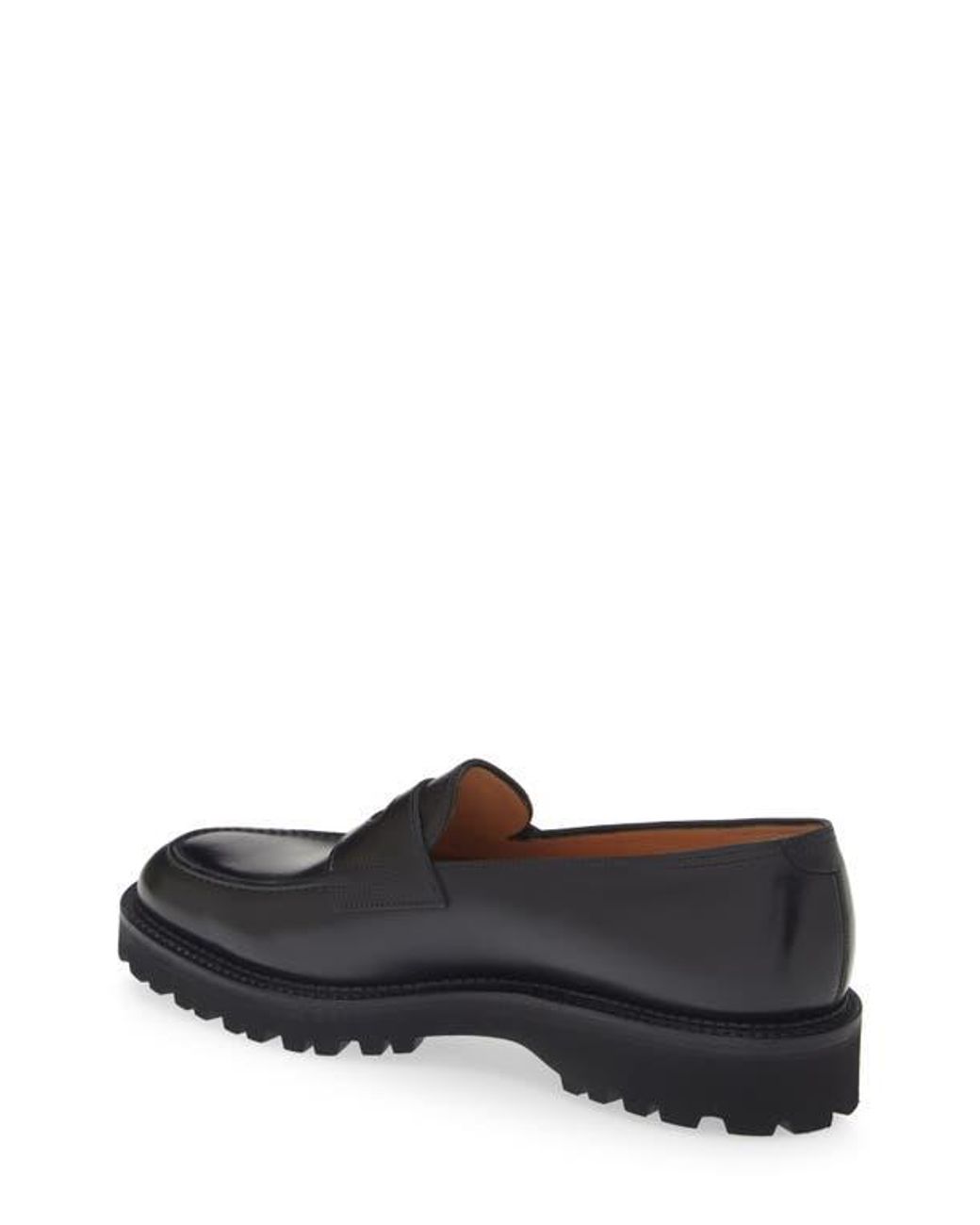 John Lobb Lopez Penny Loafer in Black for Men | Lyst