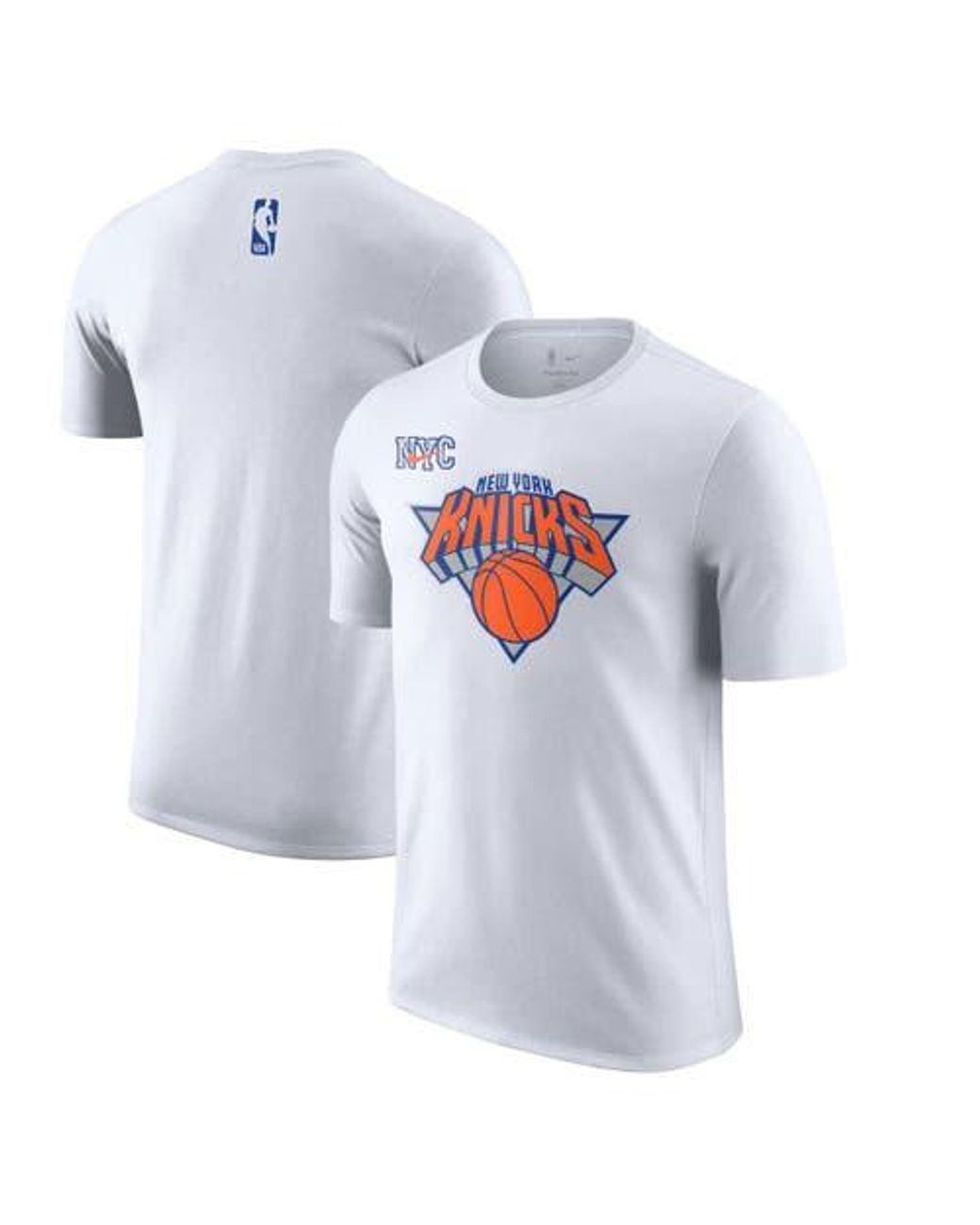 Nike New York Knicks 2024/25 City Edition Essential Logo T-Shirt in ...