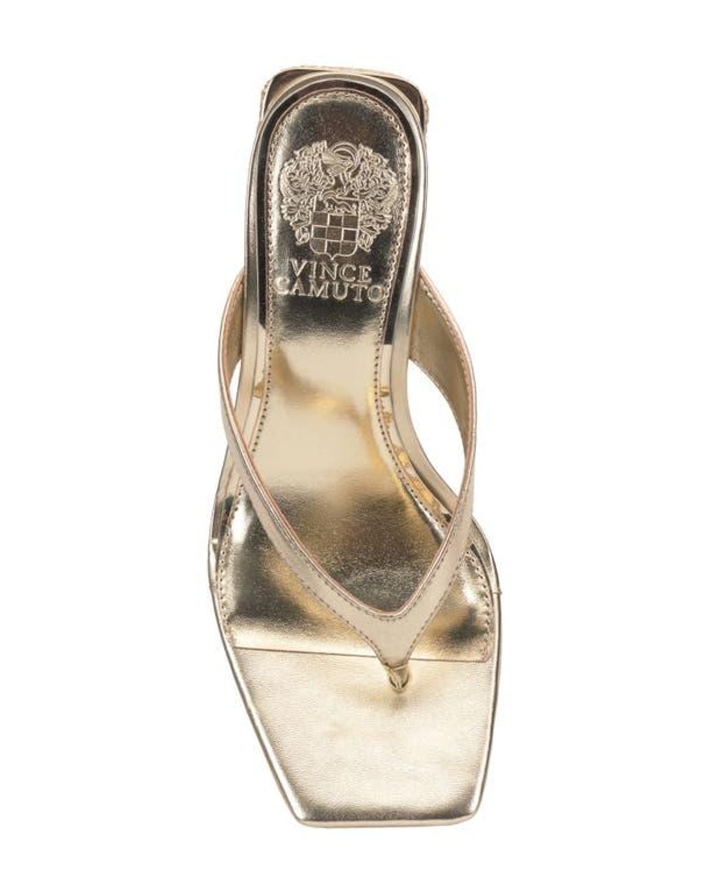Vince Camuto Cianna Wedge Sandal in Natural | Lyst