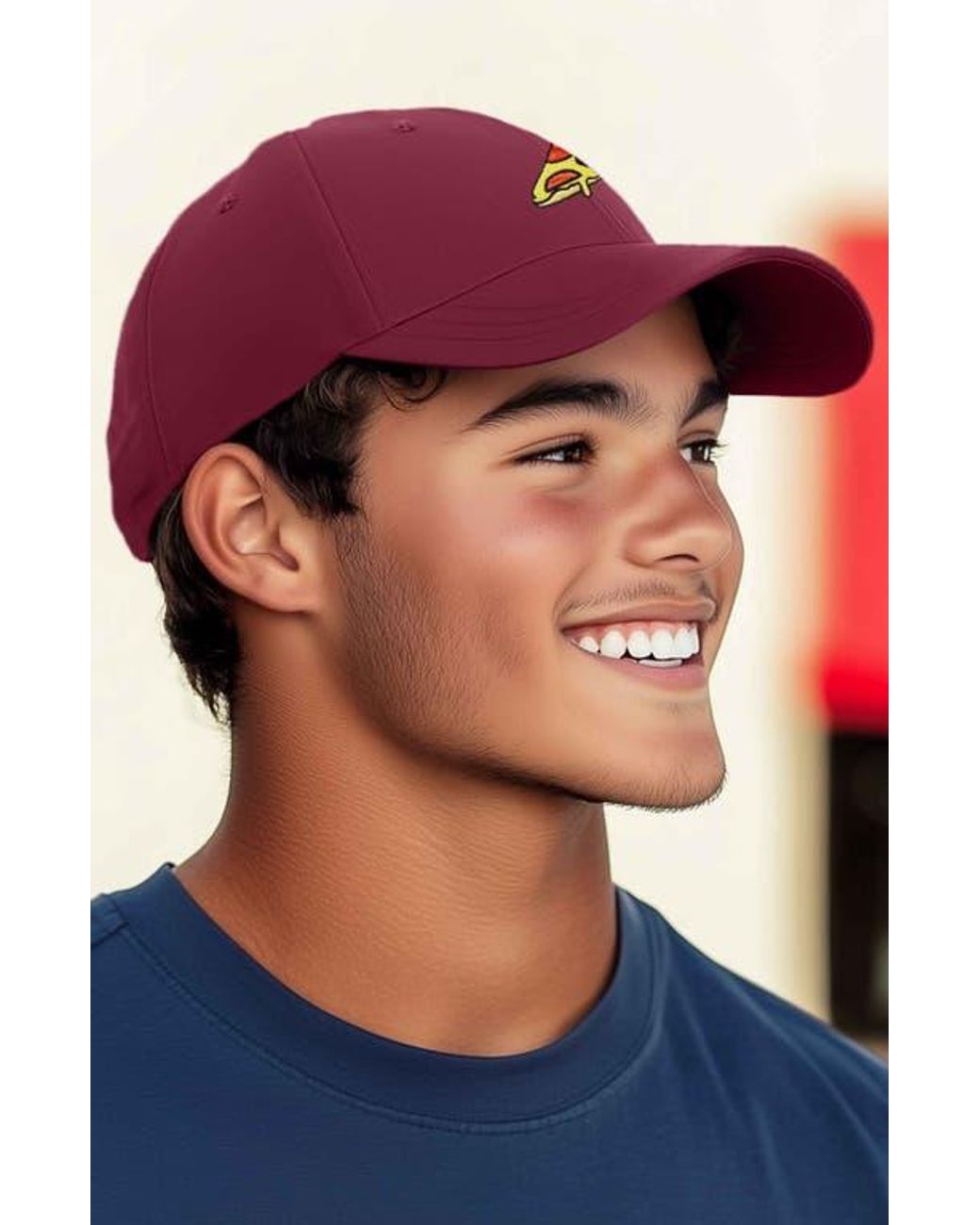 Alix Pizza Slice Embroidered Dad Hat | Lyst