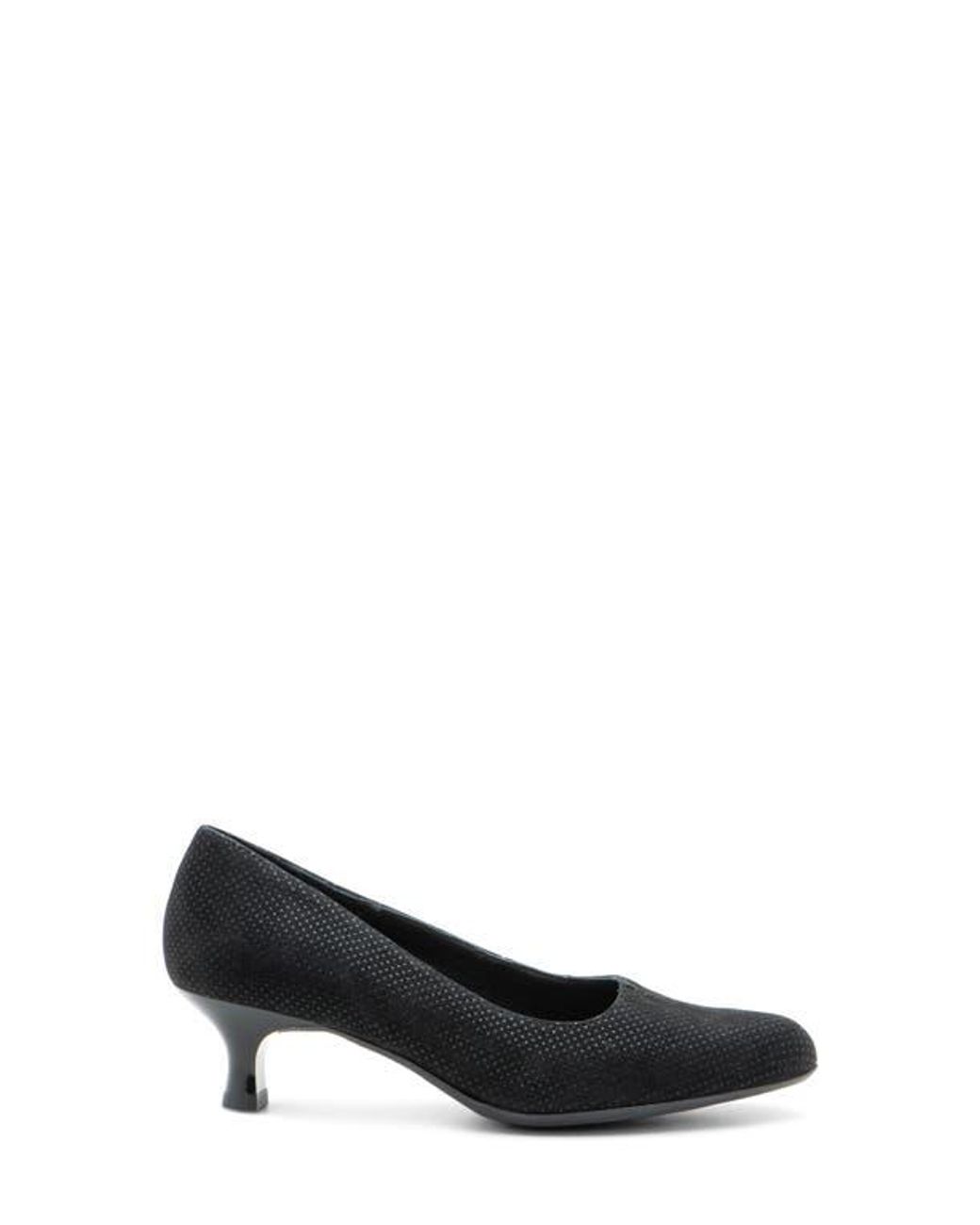 Ara Kit Kitten Heel Pump in Black | Lyst